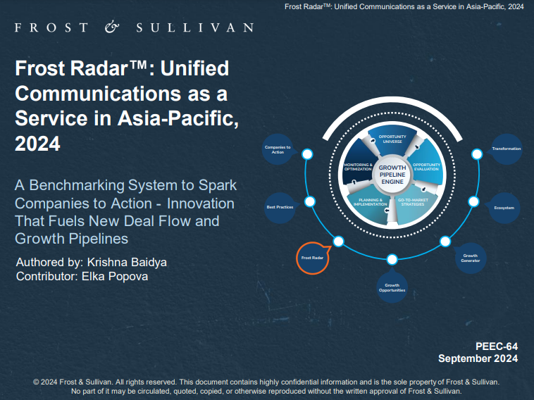 Frost Radar : Unified Communications as a Service in Asia-Pacific, 2024 ...