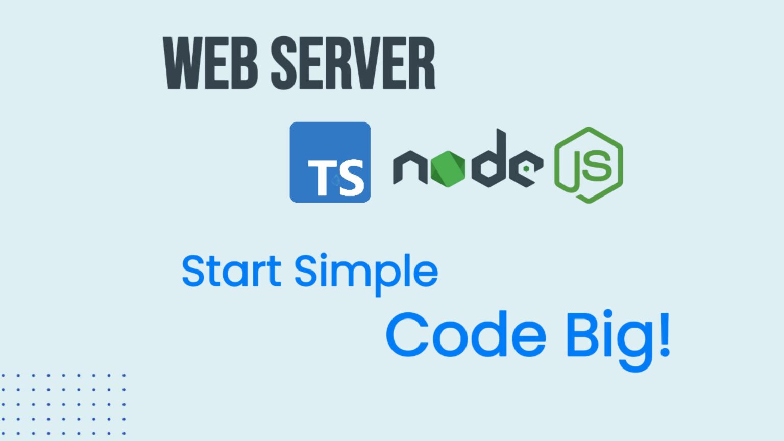 Build A Nodejs Web Server From Scratch With Typescript Alex Rusin Blog