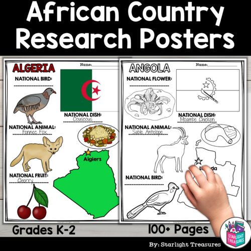 Africa Countries Research Posters - African Country Research Project ...