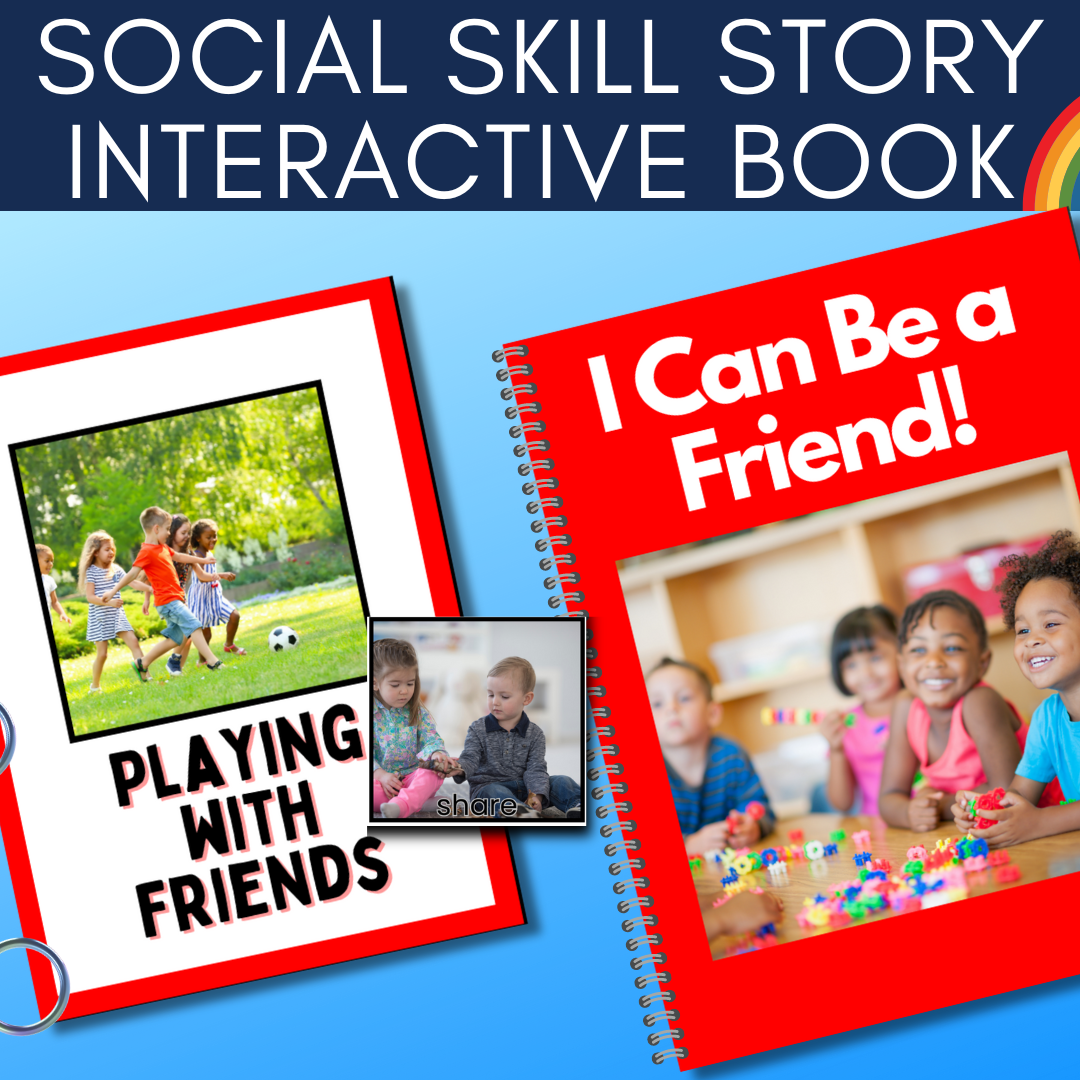 How to Play with Friends Autism Social Skills SEL BUNDLE - Classful