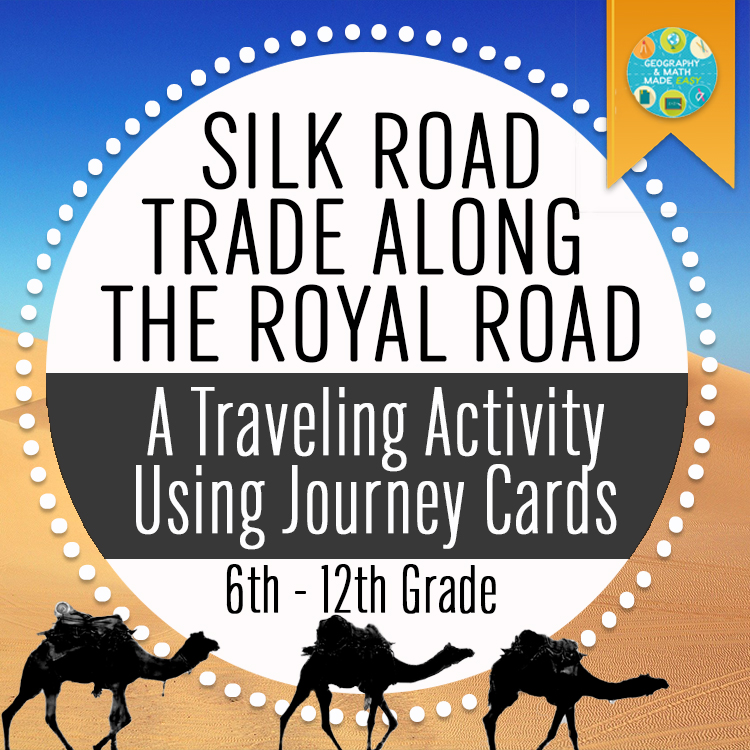 GEOGRAPHY, ANCIENT HISTORY, TRADING ALONG THE SILK ROAD, PAST AND ...