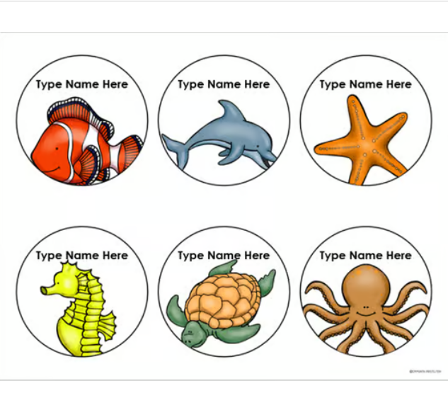 Welcome To Our Classroom Door Sign Display Ocean Under the Sea Theme ...