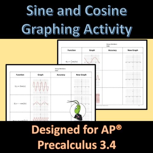 Ap® Precalculus Graphing Trig Functions Accuracy Activity 3 4 Classful