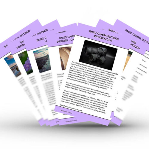 Basic Camera Settings Cheat Sheets for Beginner Photographers - Classful