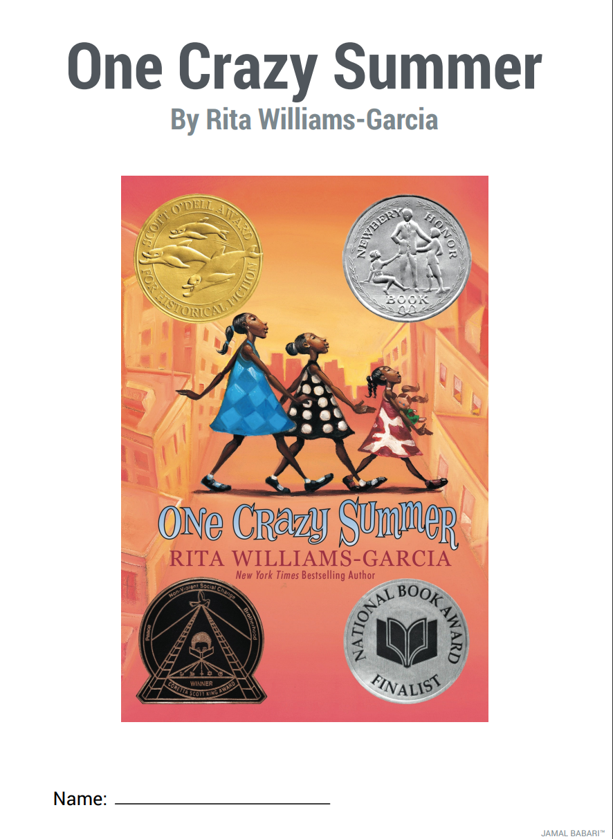 One Crazy Summer-Novel Study - Classful