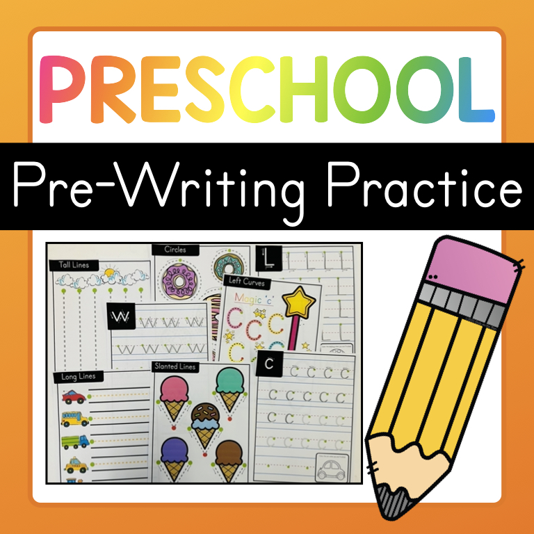 Preschool Pre-Writing Practice - Writing lines and an Introduction to ...