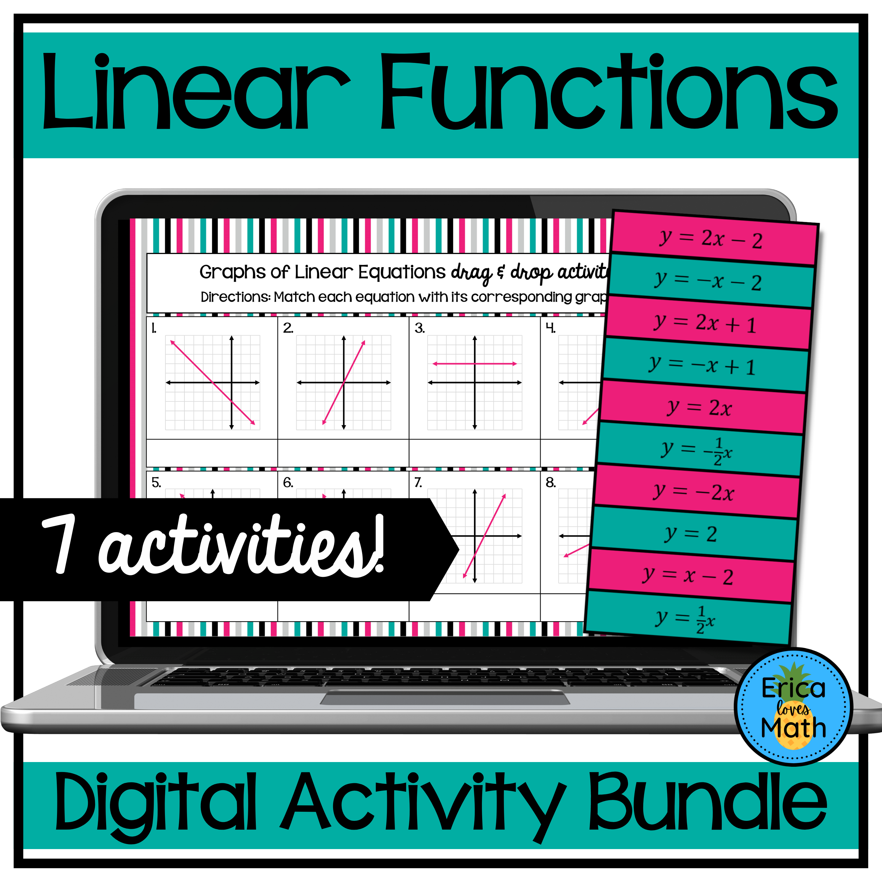Linear Functions Digital Activity Bundle - Classful
