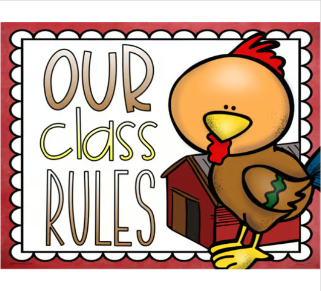Classroom Rules Posters EDITABLE Back to School Farm Animals Barn Theme ...