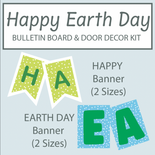 Earth Day Bulletin Board Kit and Door Decorations - Classful
