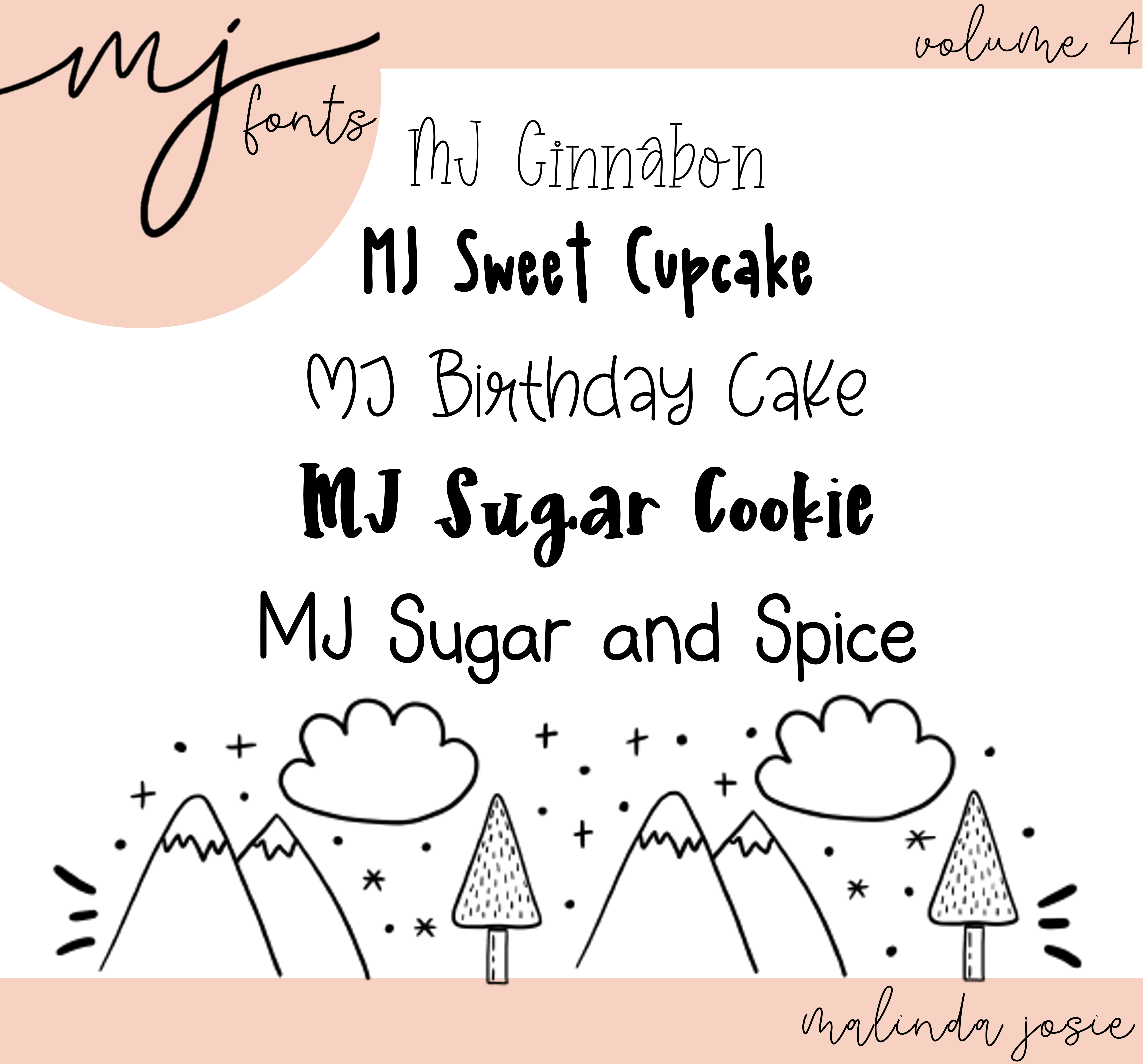 MJ Fonts Bundle - Classful