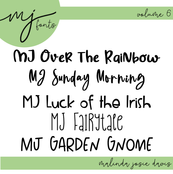 MJ Fonts Bundle - Classful