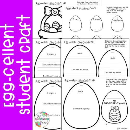 Egg-cellent Student Easter Egg Craft - Classful