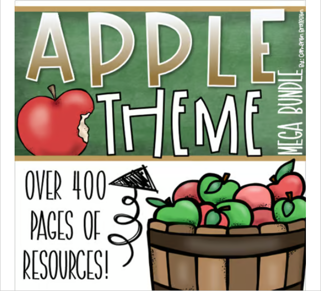 Apple Theme Classroom Decorations and Management Mega Bundle - Classful