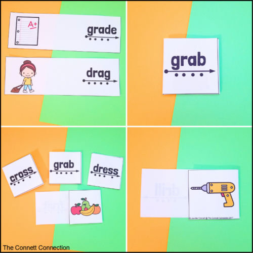 R Blends Read and Reveal Blending Cards - Classful