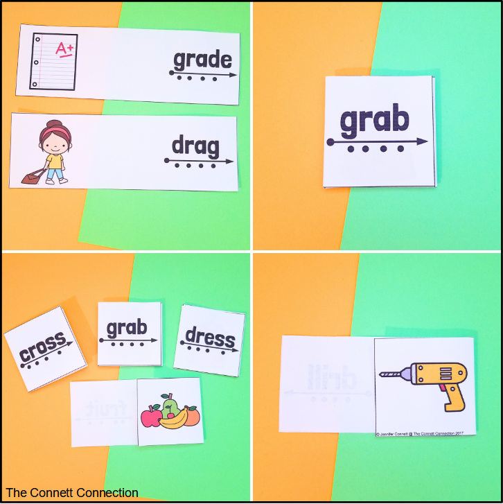 R Blends Read and Reveal Blending Cards - Classful