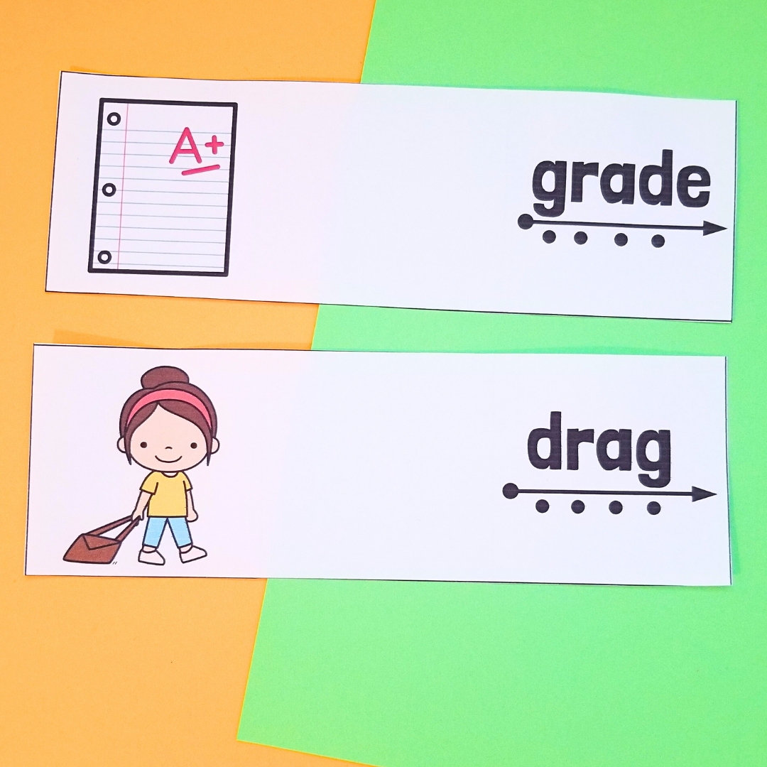 R Blends Read and Reveal Blending Cards - Classful