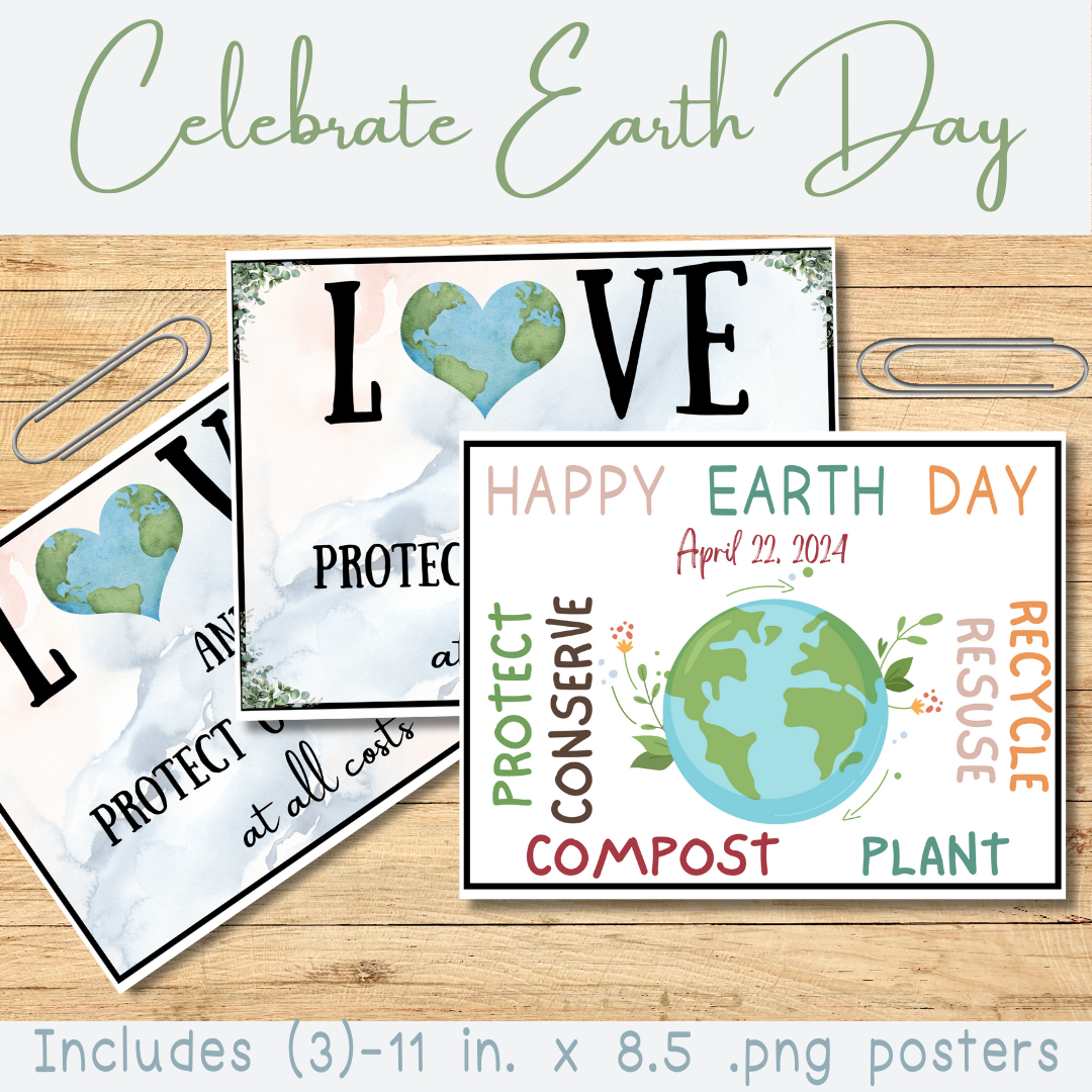Earth Day Posters - Classful
