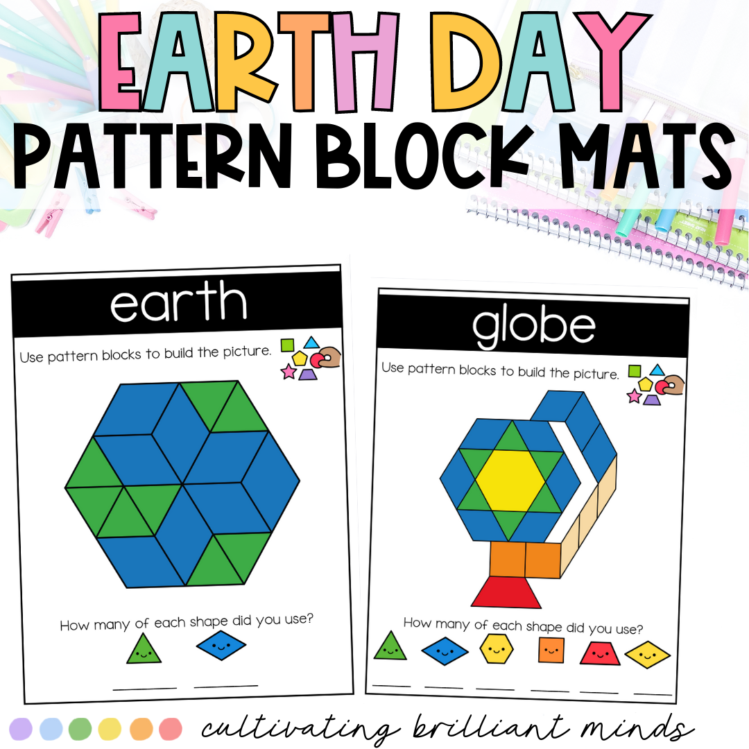 Earth Day Fine Motor Skill Mats | Fine Motor Skills | April | Pre-K, K ...