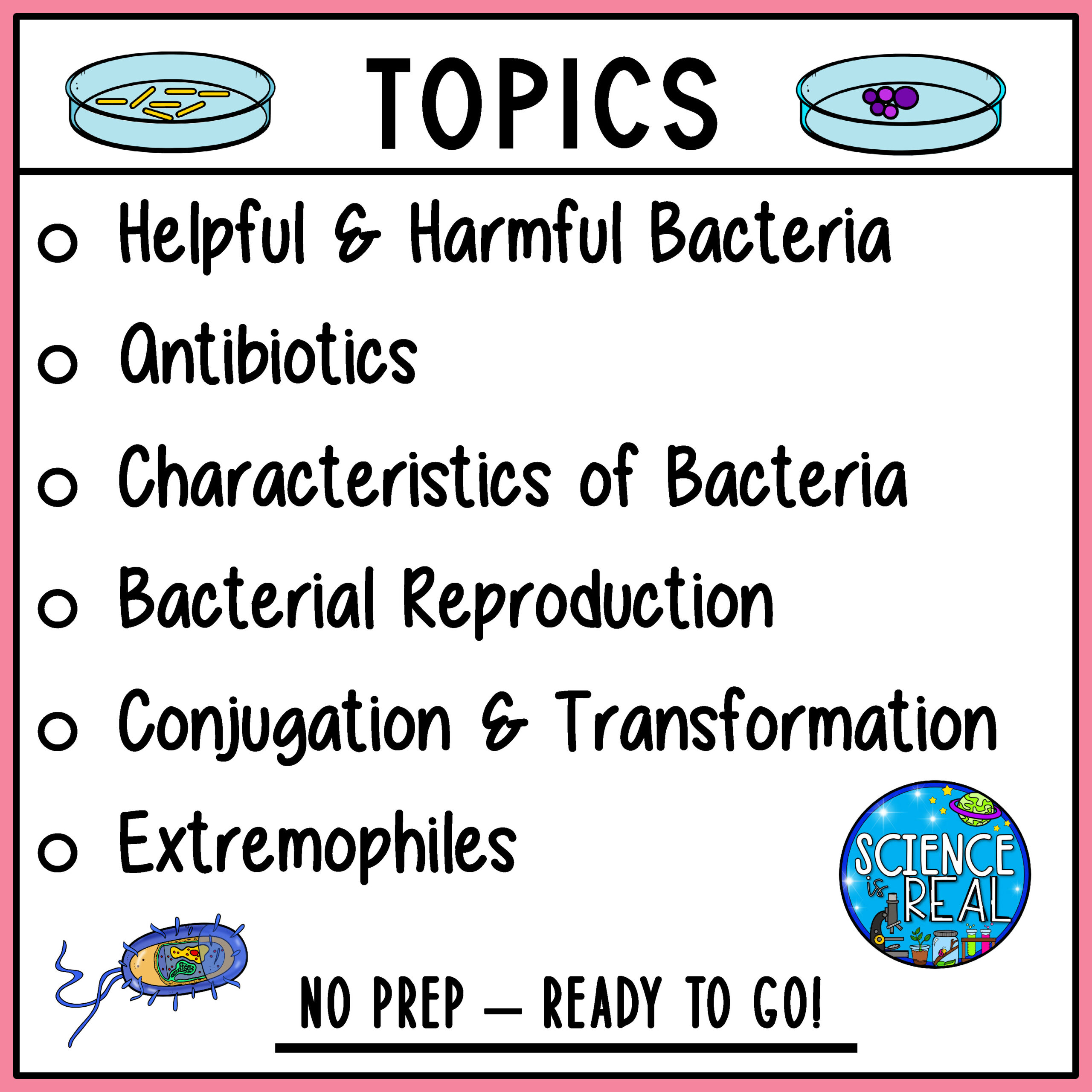Bacteria Amoeba Sisters Video Handout - Classful