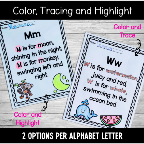 Alphabet Poems ABC Poetry Activities for Shared Reading - Classful