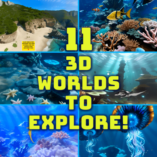 Ocean Life 360° VR Digital Escape Room/Breakout STEM - Classful