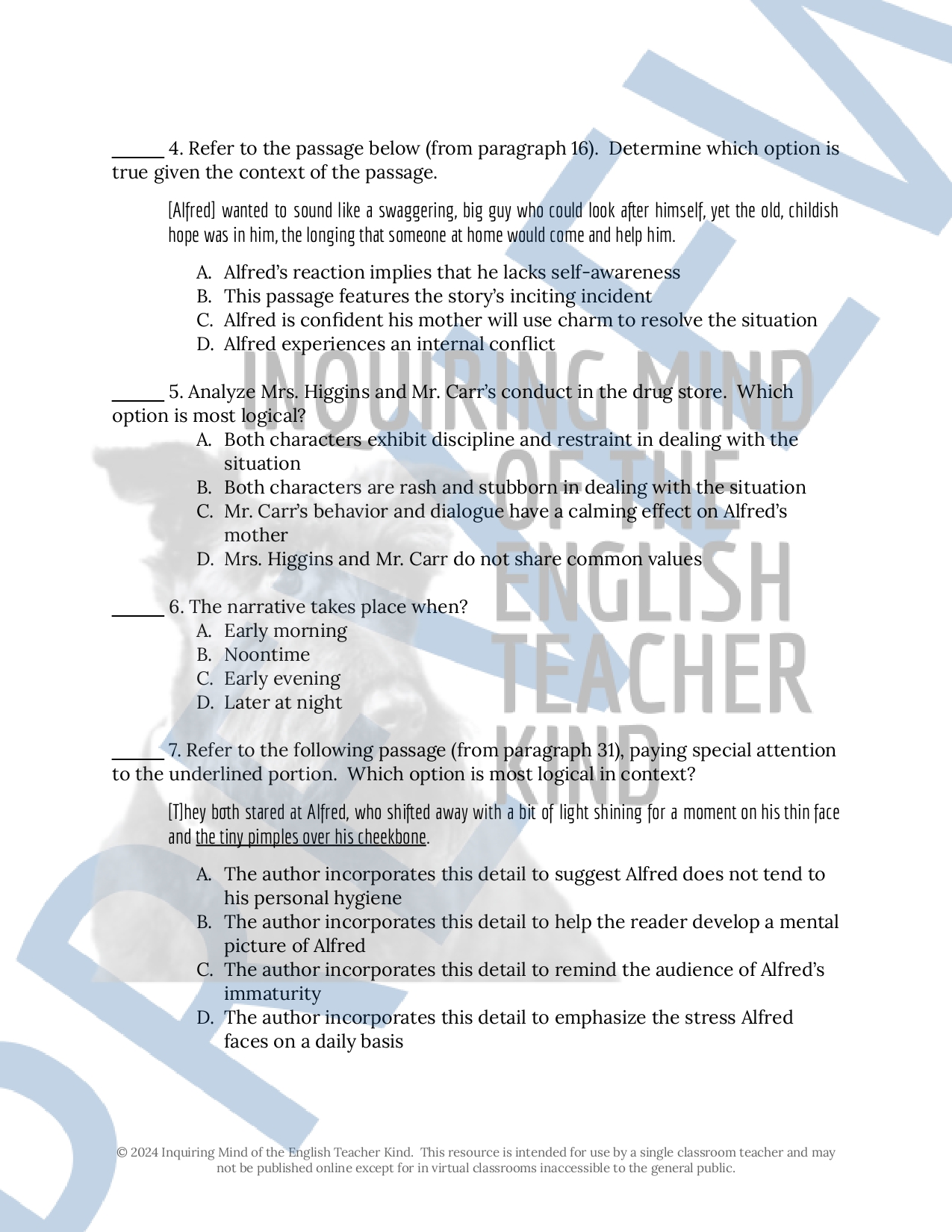 All the Years of Her Life by Morley Callaghan Close Reading Analysis ...
