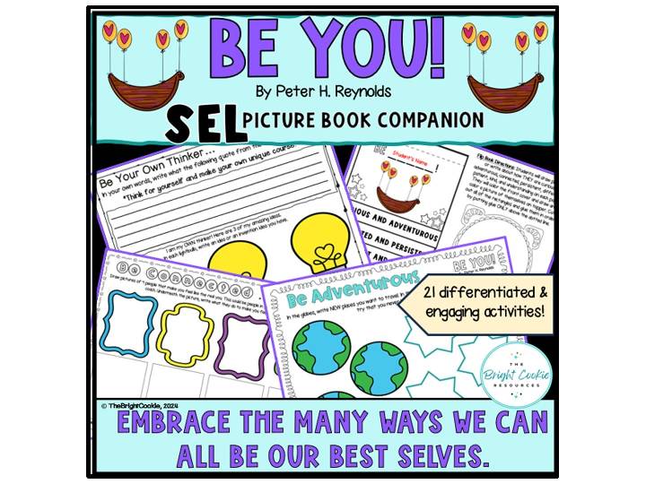 SEL Picture Book SET #1 - Activities for Elementary Social Emotional ...