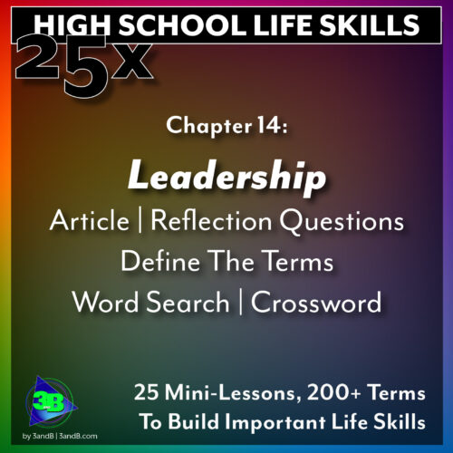 25x Life Skills High School- Leadership - Classful