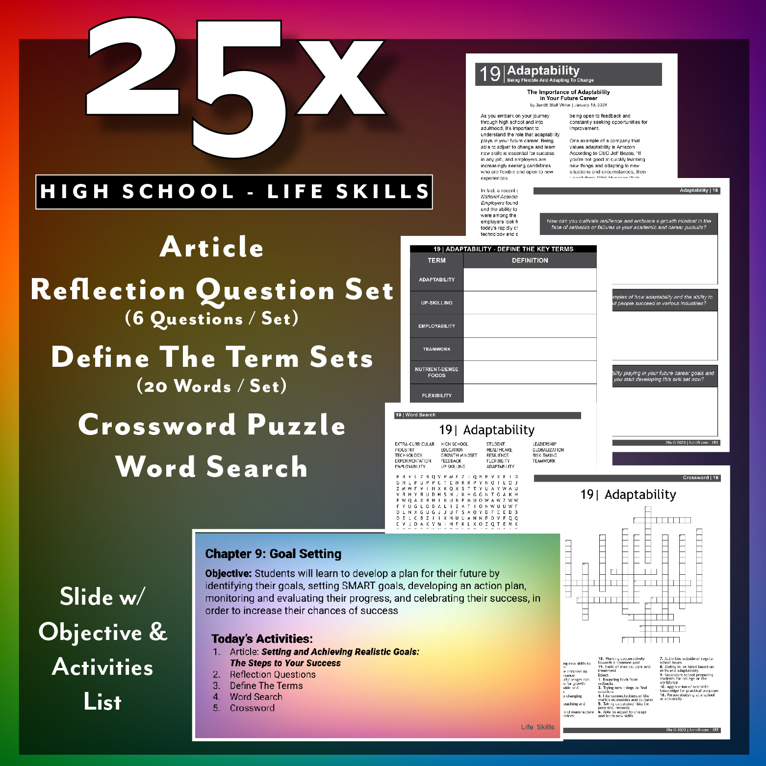 25x Life Skills High School- Entrepreneurship - Classful