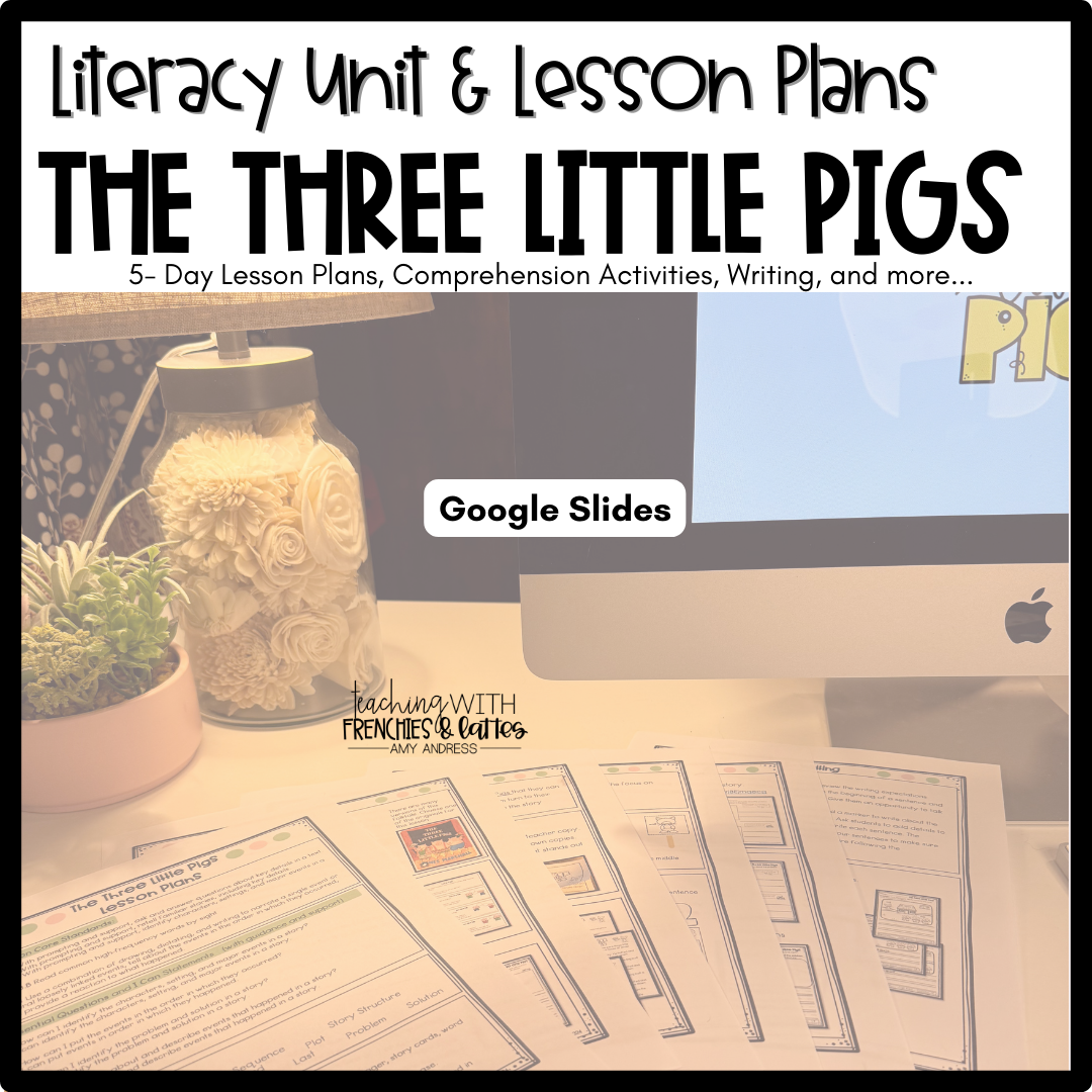 The Three Little Pigs Literacy Unit | Printable Activities| Literacy ...