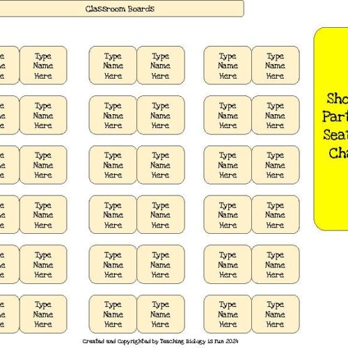 Seating Charts Editable Google Slides Back To School Classroom ...