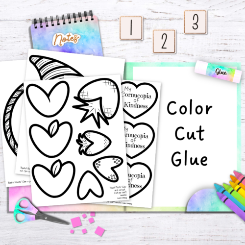 Cornucopia of Kindness Craft | SEL Activity | Community Building - Classful