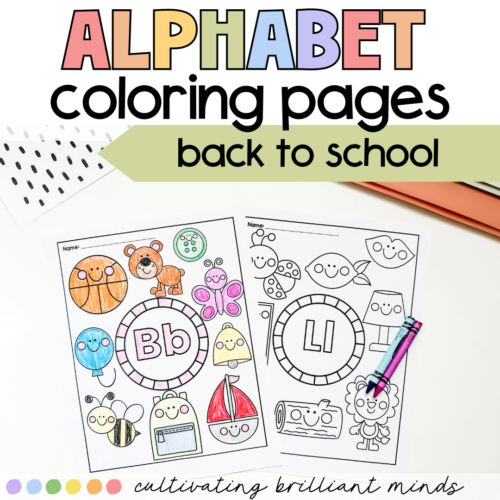 A to Z- Alphabet Coloring Pages | Back to School | Alphabet Activities ...