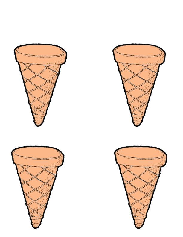 Ice Cream Sight Words Printables