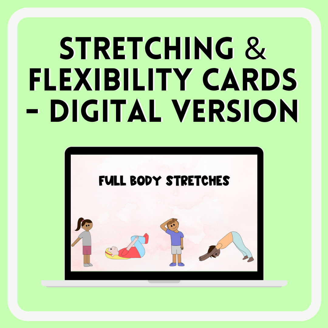 Stretching and Flexibility Exercise Digital Version | PT, OT, Phys Ed ...
