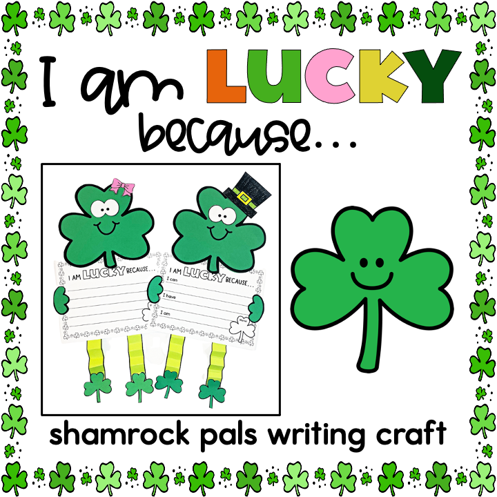 I am lucky St. Patrick's Day craft - Classful