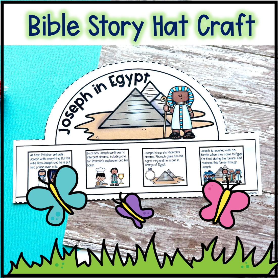 Joseph in Egypt Bible Activities for Sunday School Bible Lesson - Classful