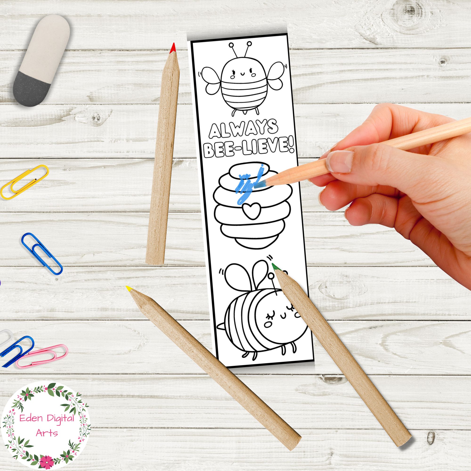 Cute Positive Animal Puns Coloring Bookmarks Acts of Kindness ...
