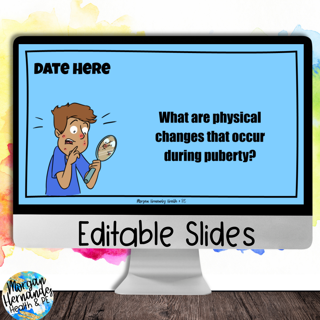 Middle School Health Bell Ringers | Puberty, Sexual Health ...