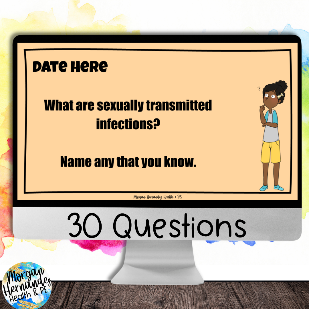 Middle School Health Bell Ringers | Puberty, Sexual Health ...