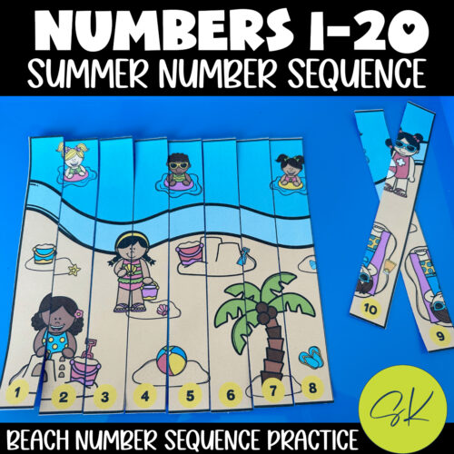 Summer Number Sequence Puzzle | Beach Number Sequence [DOLLAR DEAL ...