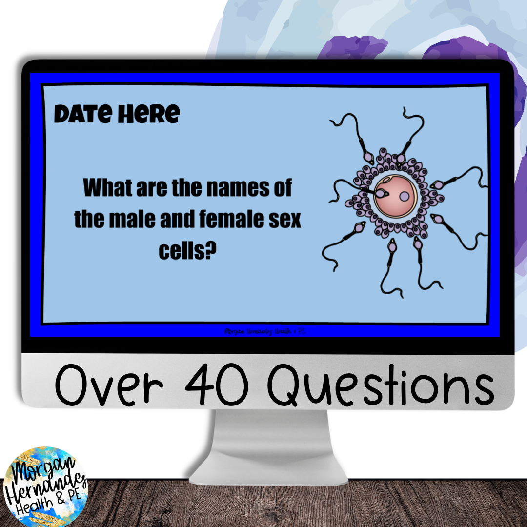 Health Bell Ringers | Reproductive and Sexual Health - Classful