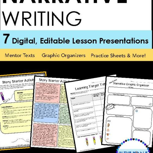 Middle School Narrative Writing Unit - Classful