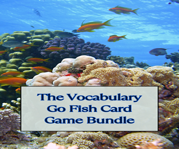 Vocabulary Go Fish Card Game Bundle - Classful
