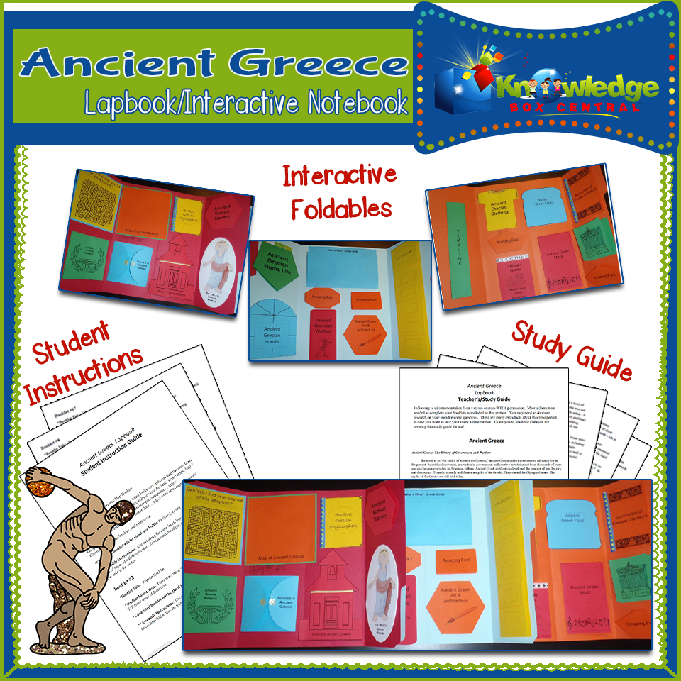 Ancient Greece Lapbook - EBOOK - Classful