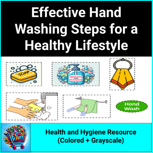 Hand Washing Poster (Visual Steps Classroom/Bathroom Bulletin Board ...