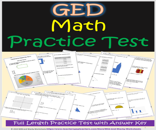 GED Math Practice Test - Classful
