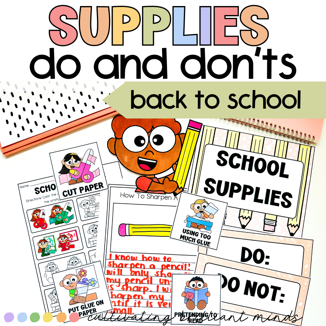 School Supplies Do and Don'ts | Back to School | Taking Care of School ...