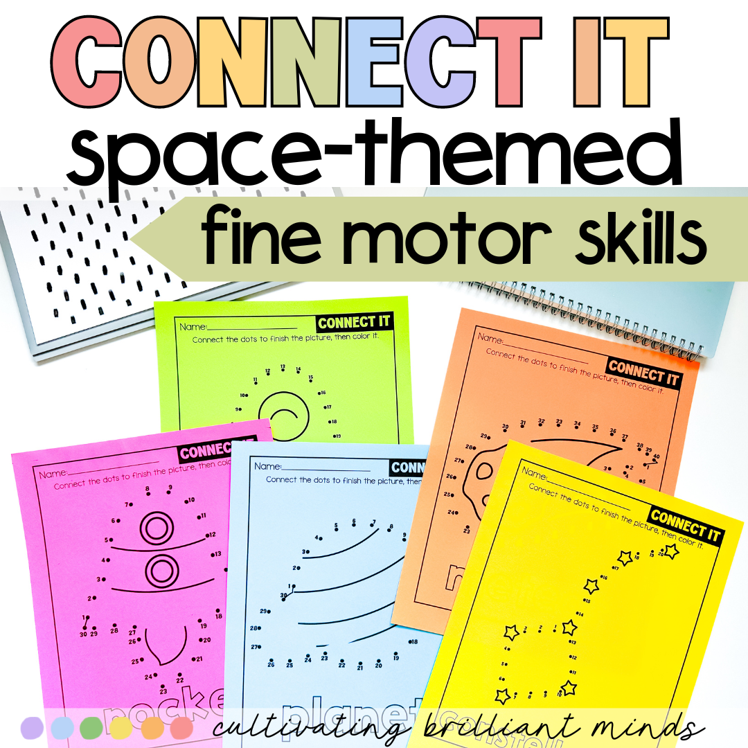 Space Fine Motor Connect It! | Connect the Dots | Fine Motor Skills ...