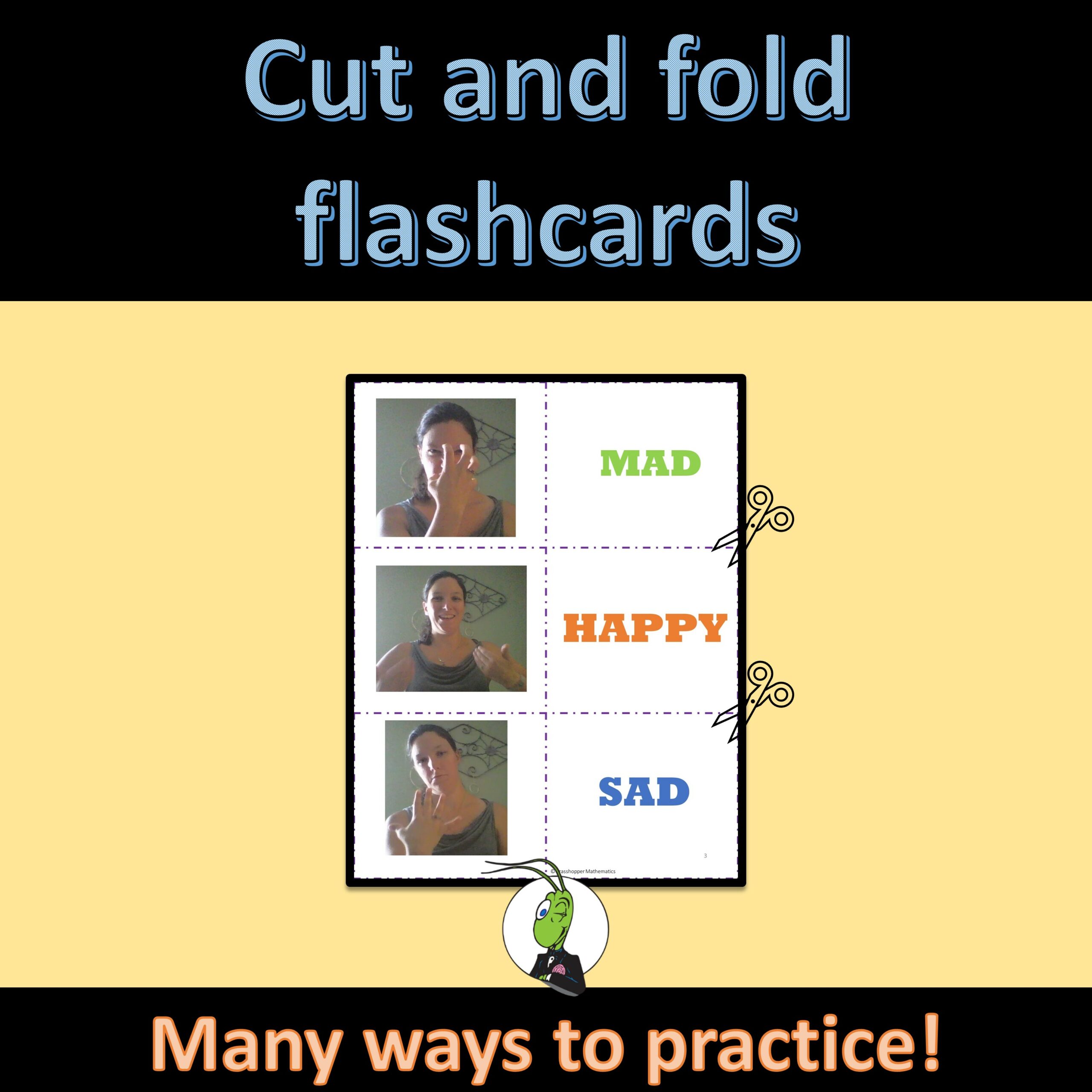 Feelings Speech and Language Sign Language Activities (ASL) - Classful